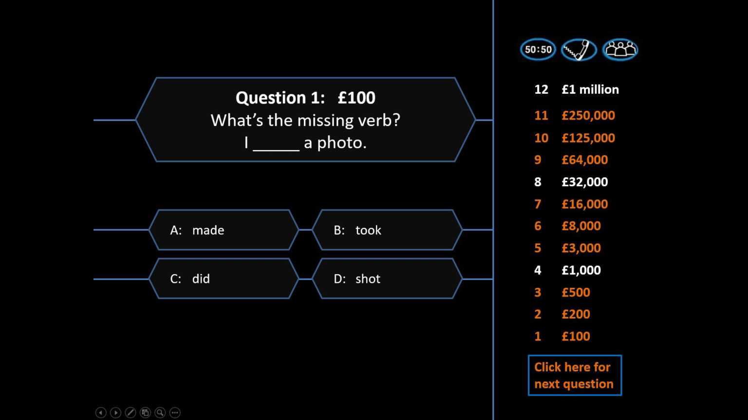 15 Free Powerpoint Game Templates inside Who Wants To Be A Millionaire ...