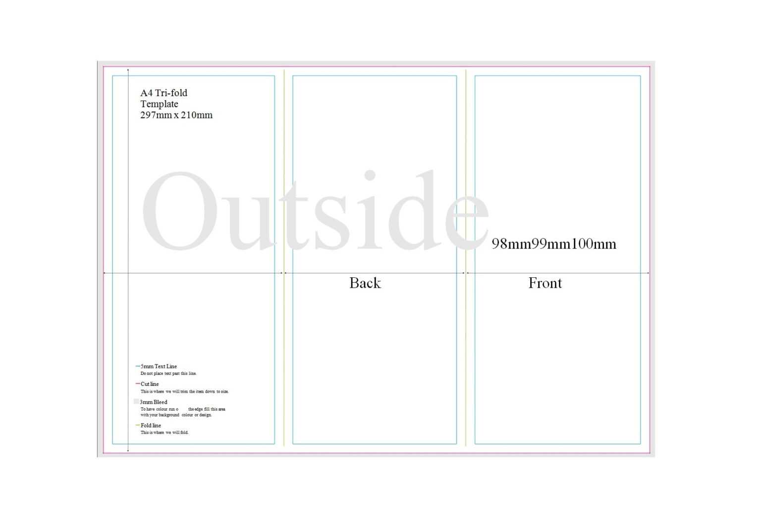 50 Free Pamphlet Templates [Word / Google Docs] ᐅ Template Lab for ...
