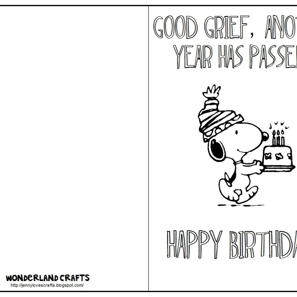 Birthday Card Coloring Page At Getdrawings Free Download Within