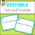 Editable Task Card Templates – Bkb Resources inside Task Cards Template ...