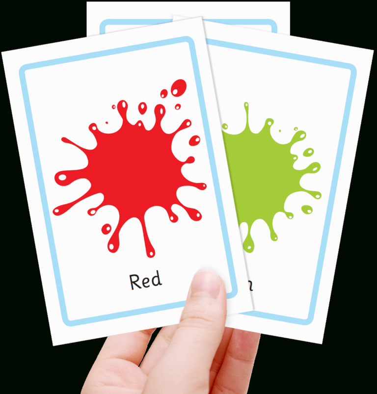 Free Colour Flashcards For Kids – Totcards with Free Printable Flash ...