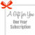 Gift A Magazine Subscription With Our Free Printable Cards with ...