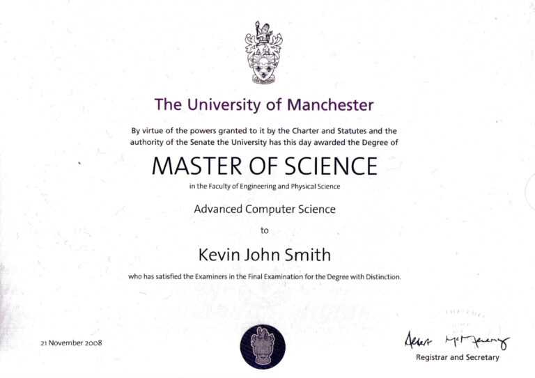 Masters Degree Certificate Template Awesome Templates Free throughout ...